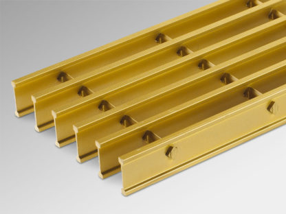 Aluminum Plank Grating Finishes